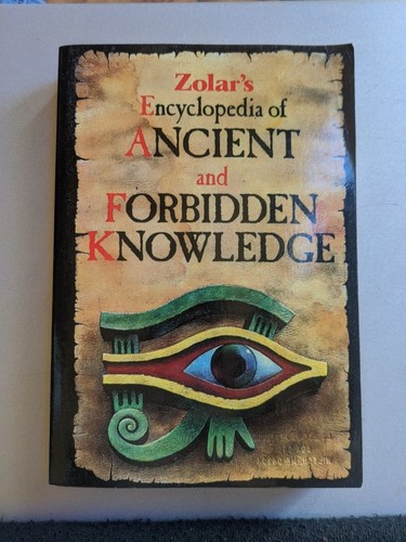 Zolar's Encyclopedia of Ancient and Forbidden Knowledge, 1st Arco Ed., 1st Print 9780668058940| eBay