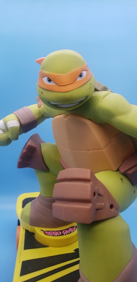 Teenage Mutant Ninja Turtles RC Skateboarding Mikey W Remote Control ...