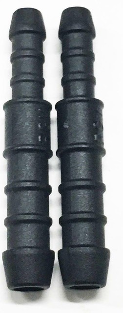 2 X 8mm-6mm In-line Hose Tube Pipe Reducer Connector Joiner Air Fuel ...