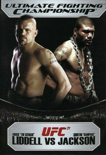 UFC 71 ULTIMATE FIGHTING CHAMPIONSHIP LIDDELL VS JACKSON DVD NEW SEALED ...
