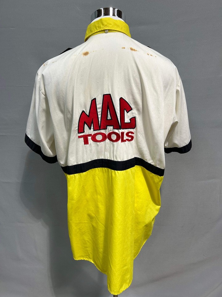 Dale Jarrett #32 Mac Tools Nascar Pit Crew Shirt Size XL | eBay