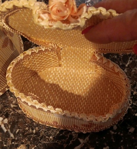 4pc Oblong Shape Bamboo Wooden Case Jewelry Storage Boxes Gift Box | eBay