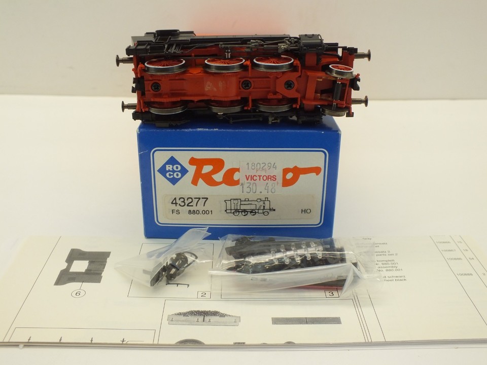 ROCO HO 43277 LE-GRUPPO FS 880-001 STEAM LOCO NOS MIB (OO3154) | eBay UK