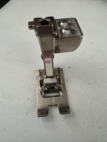 Genuine Bernina Sideways Motion Foot #40C - 9mm - New Style | eBay