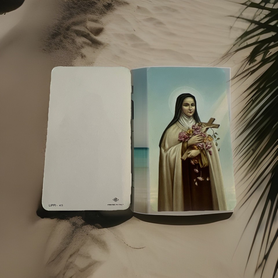 St. Therese Theresa of Lisieux Flower 2 Holy Prayer Cards Catholic ...
