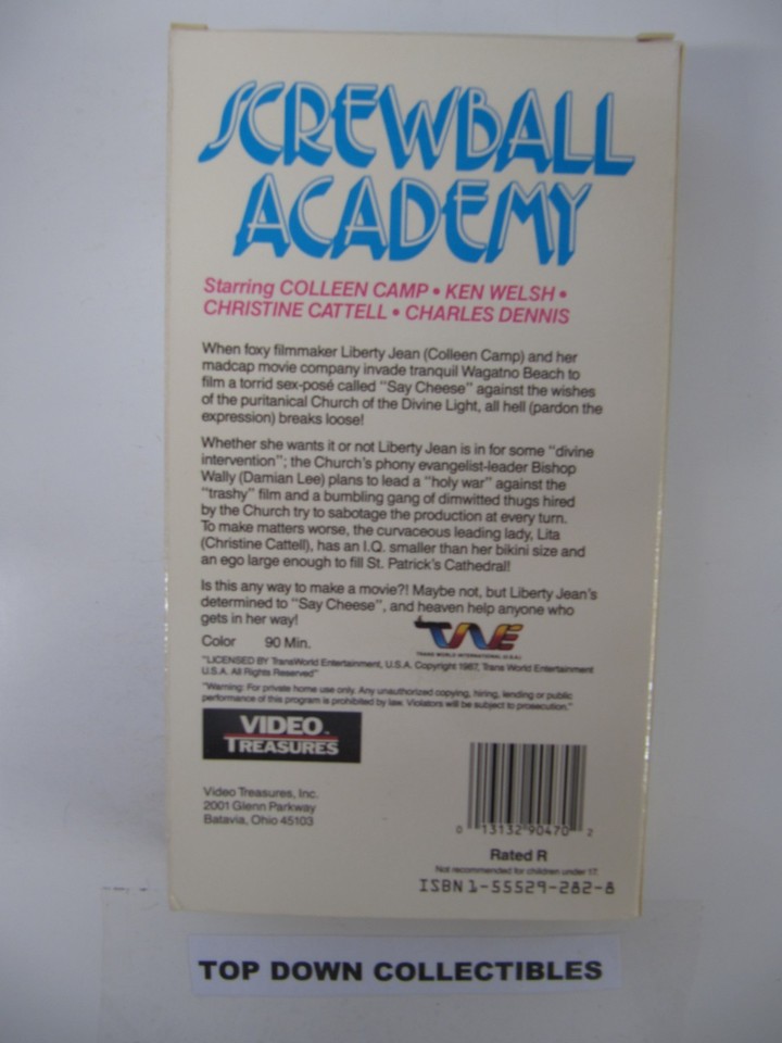 Screwball Academy Colleen Camp/Ken Welsh, Christine Cattell Movie Like ...