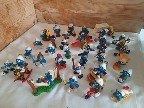vintage Smurfs figures from 1970s 1980s Lot Of 34 | eBay