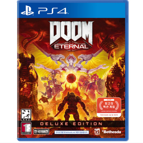 PS4 DOOM ETERNAL Deluxe Edition Korean subtitles | eBay
