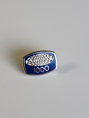Amway 1000 Achievement Lapel Pin TerryBerry SP Silver Plate | eBay