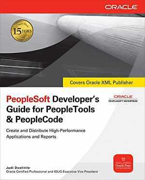 PeopleSoft Developer's Guide for - Paperback, by Judi Doolittle - Good ...