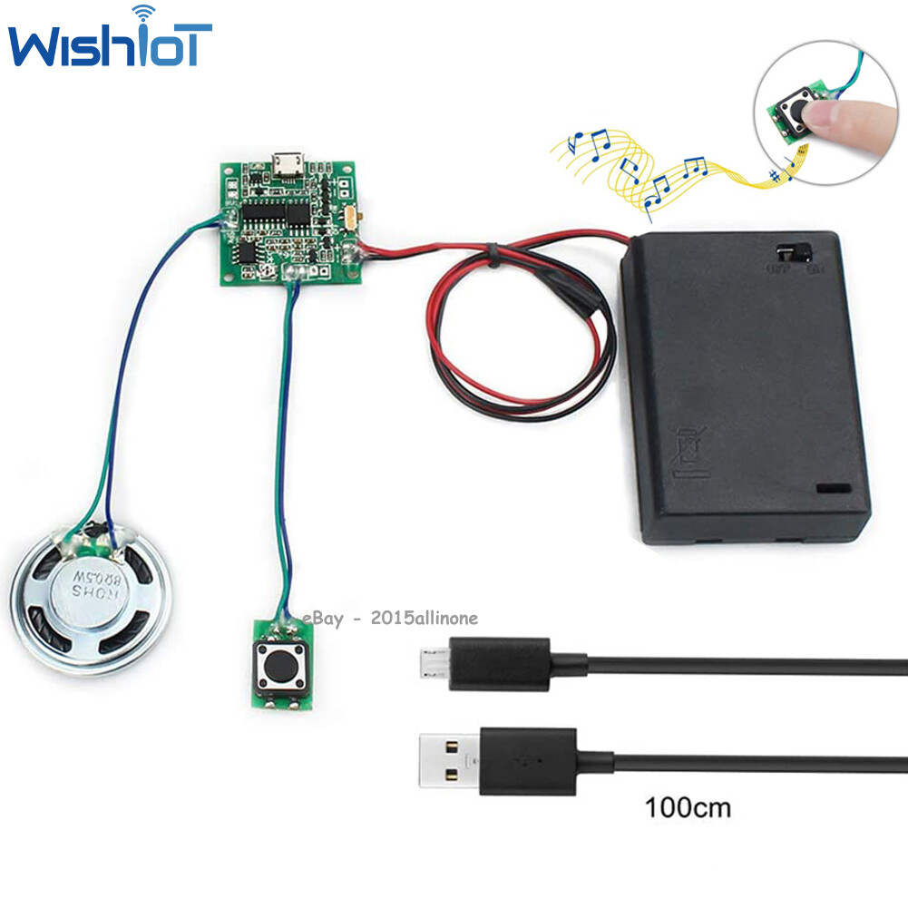 8MB RAM Sound Recorder Module Voice MP3 WAV Music Player for DIY ...