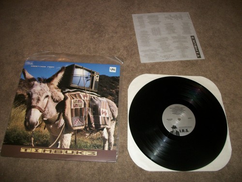 TIMBUK 3 GREETINGS FROM TIMBUK 3 LP IRS FUTURE'S SO BRIGHT - NM VINYL ...