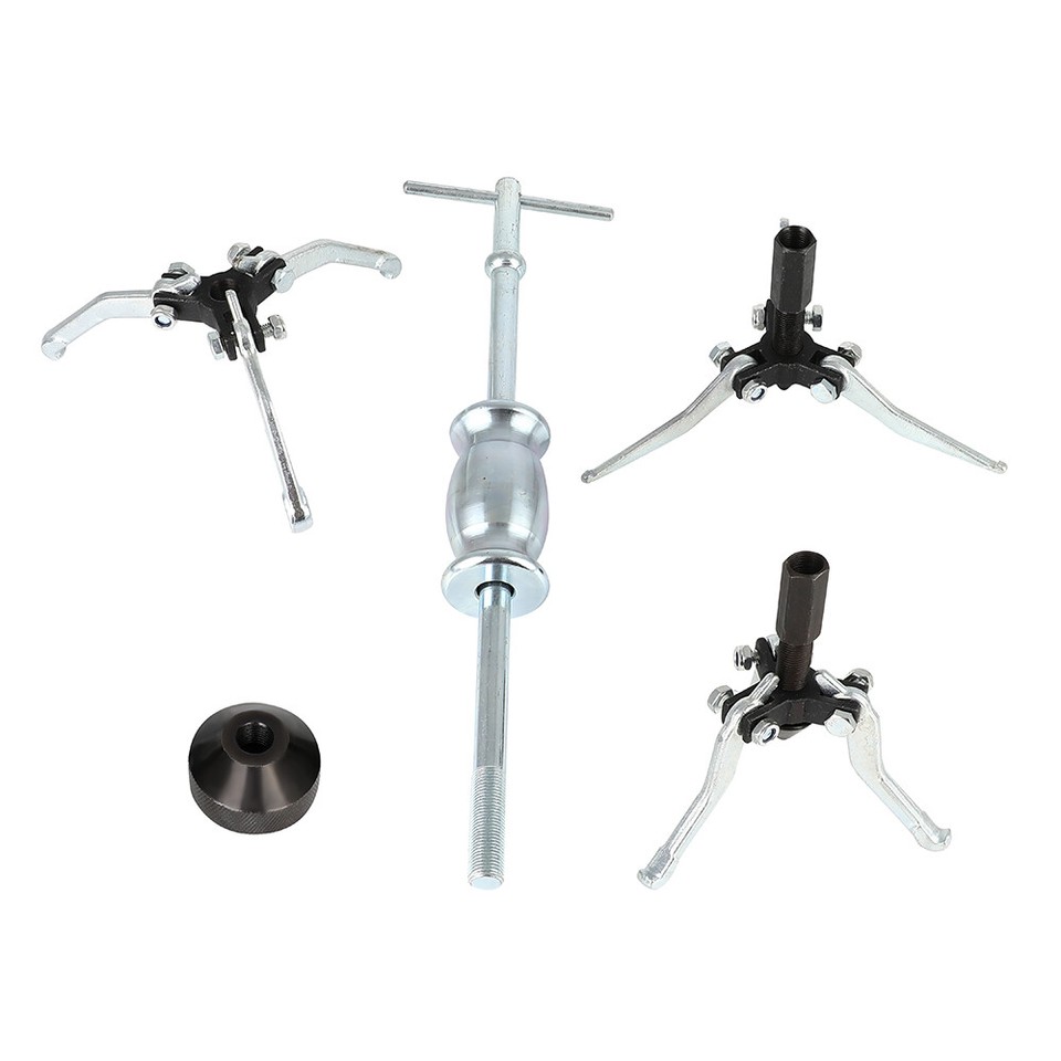 3 Jaw Gear bearing Slide Hammer Puller Set Internal External Puller ...