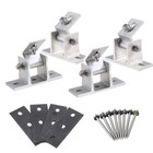 Solar Panel Foot Mount Aluminum Alloy For Roof Mount Photovoltaic ...