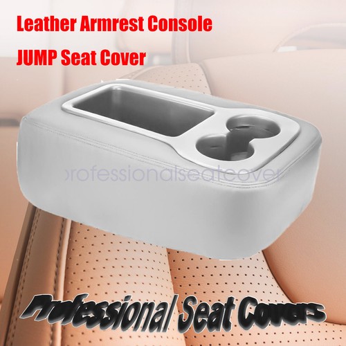For Chevy Silverado GMC Sierra 2007-2013 Leather Armrest Console Jump ...