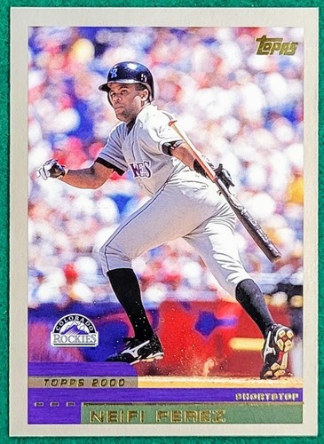 Neifi Perez - 2000 Topps #114 - Colorado Rockies Baseball Card | eBay