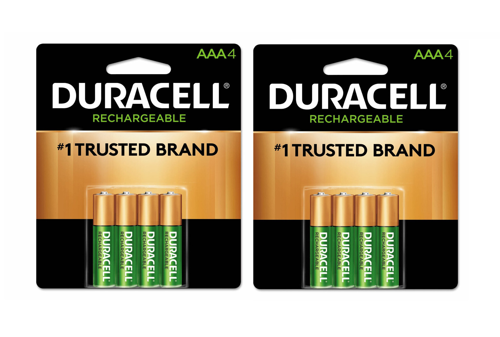 AAA Duracell Rechargeable batteries Ni-MH with or w/o Fast Charger lot ...