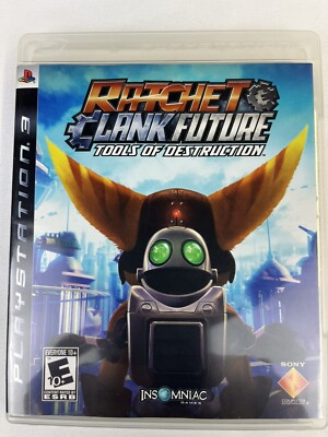 PS3 Ratchet & Clank Future Tools of Destruction PlayStation 3 2007 with ...