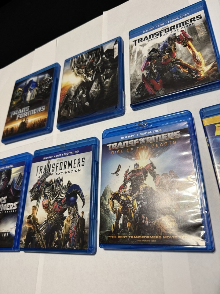Transformers Complete Movie Set (7 Movies) Blu-Ray | eBay