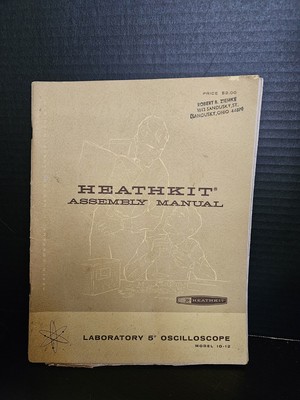 Heathkit Assembly Manual Laboratory 5" Oscilloscope Model IO-12 | eBay