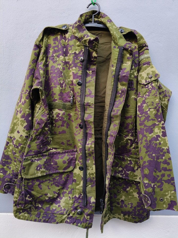 Danish Army Field Jacket M84 Flecktarn Camo | eBay UK
