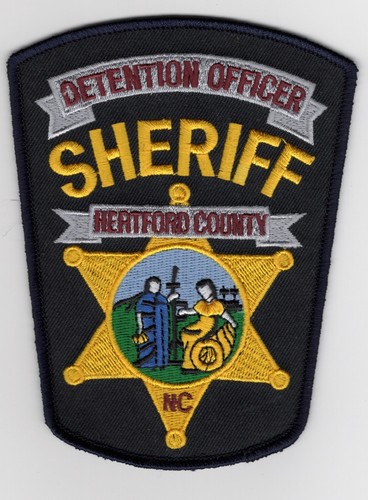 Hertford County North Carolina NC Sheriff Detention Officer Patch | eBay
