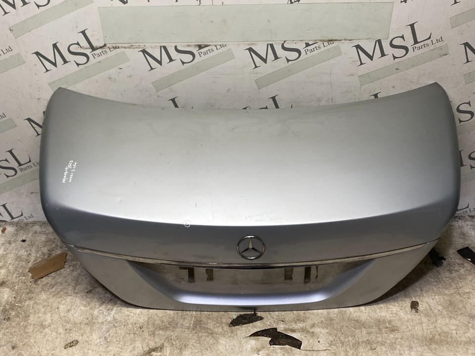 MERCEDES BENZ W221 S CLASS SALLON REAR BOOT LID / TAILGATE SILVER | eBay UK