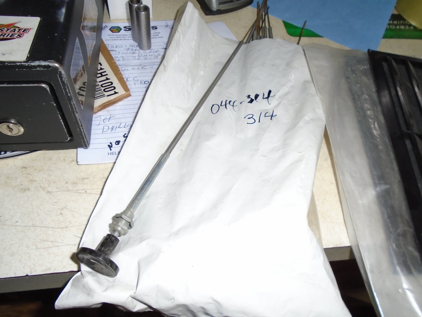 BRUT snowmobile choke cable pn 044-314 lenght 16 1/4" | eBay