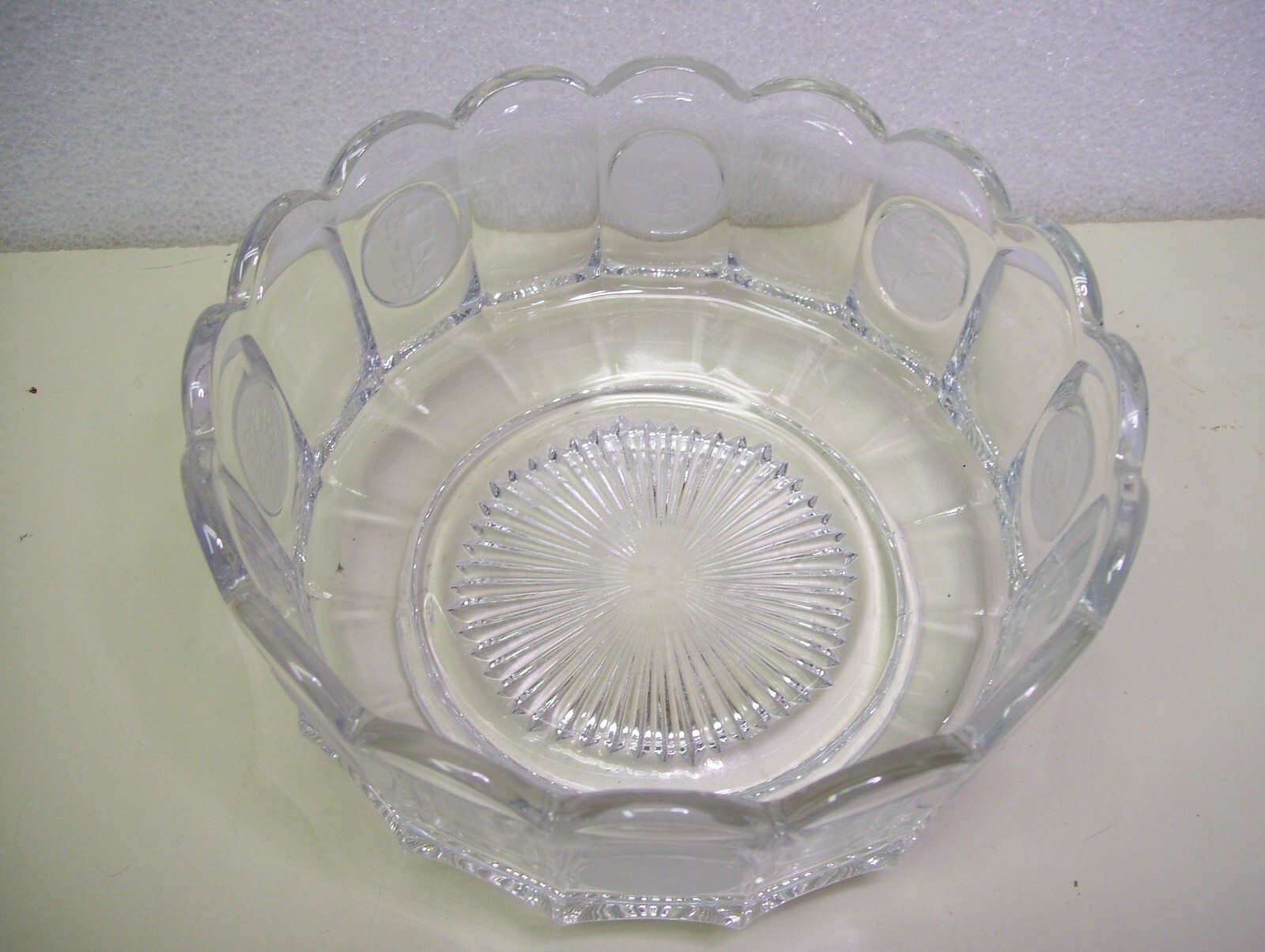 Vintage 1977 Fostoria Avon Coin Glass Bowl | eBay