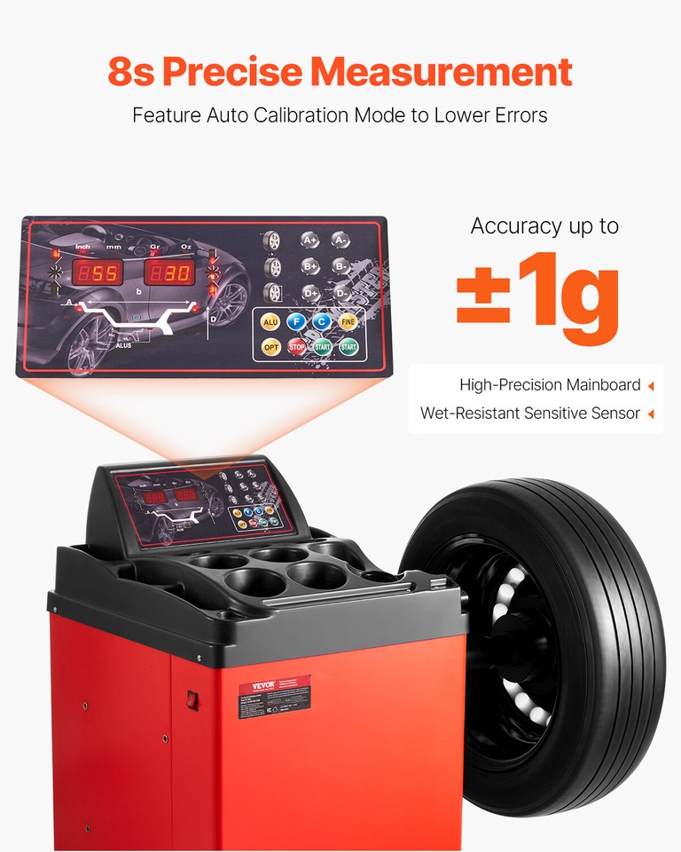 Wheel Balancer Tire Balancers Machine Tire Changer Machine with 18 ...