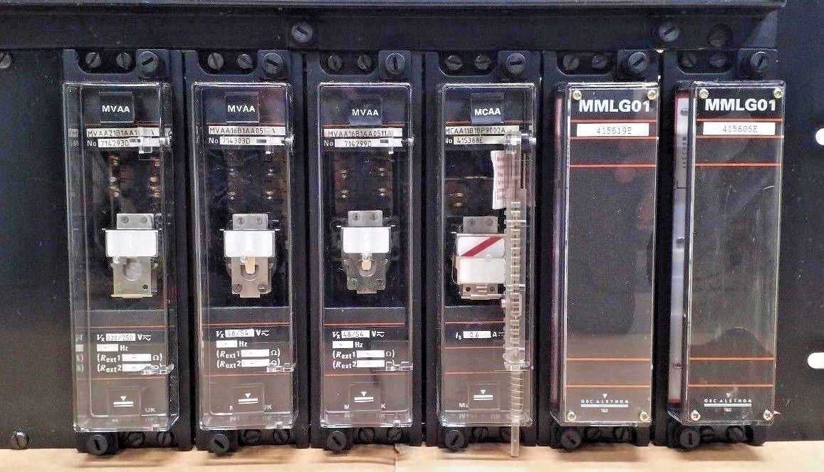 GEC ALSTHOM OPTIMHO LFZP131S10011D STATIC DISTANCE PROTECTION RELAY ...