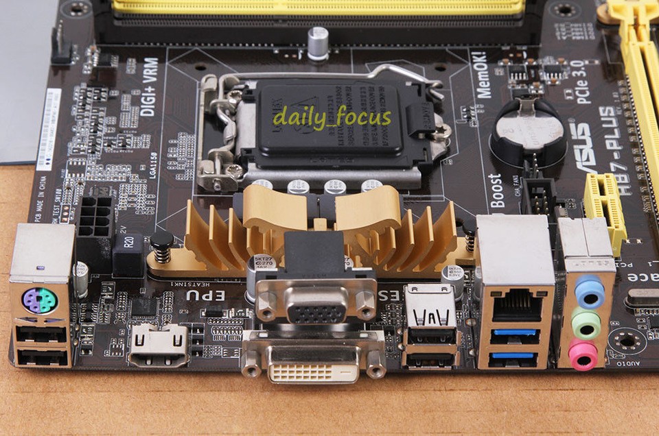 ASUS H87-PLUS Motherboard LGA 1150 DDR3 Intel H87 Express 886227494361 ...