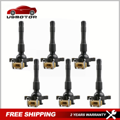 New 6PCS Ignition Coils For BMW E46 E39 X5 E36 325 330 328 525 740 ...