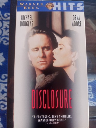 Disclosure Michael Douglas, Demi Moore VHS Movie Pre-owned | eBay