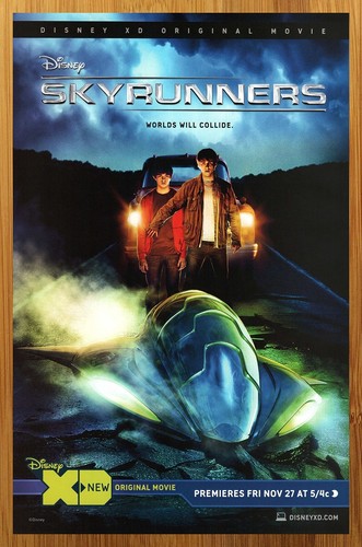2009 Skyrunners Print Ad/Poster Disney XD Kid Teen Sci-Fi TV Movie Promo Art 00s | eBay