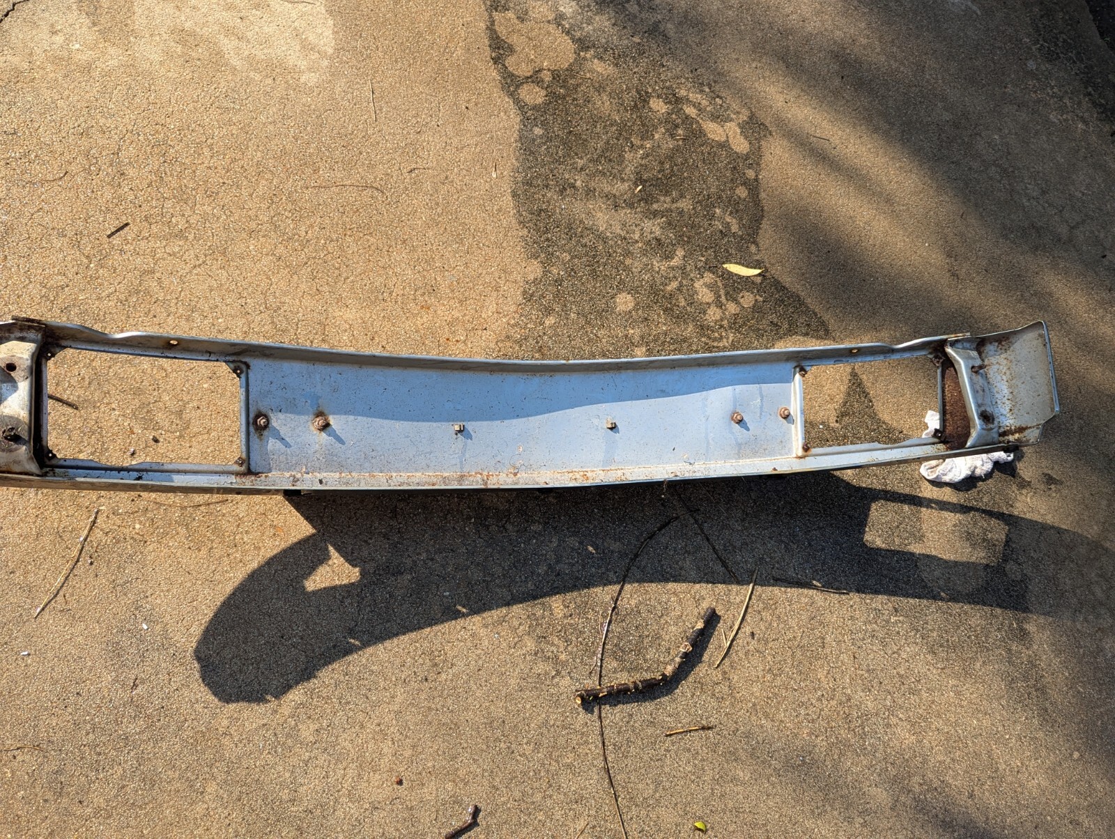 Used Porsche 914 1970-76 Front Chrome Bumper Late Style For Guards | eBay