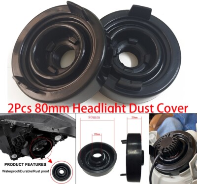 Car Dust Cover Housing Seal Cap For Auto LED Bulb HID Headlight Xenon ...