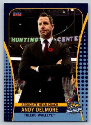Andy Delmore 2017-18 Toledo Walleye | eBay