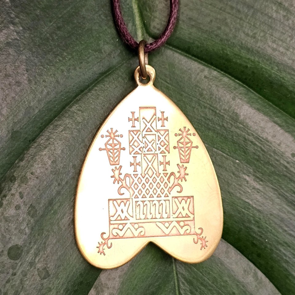 Voodoo Ancestor Pendant Necklace Loa Guede Guidance Amulet Talisman ...