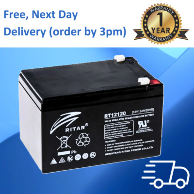 Kung Long WP12-12 (LONG) Replacement 12V 12Ah Rechargeable Battery | eBay