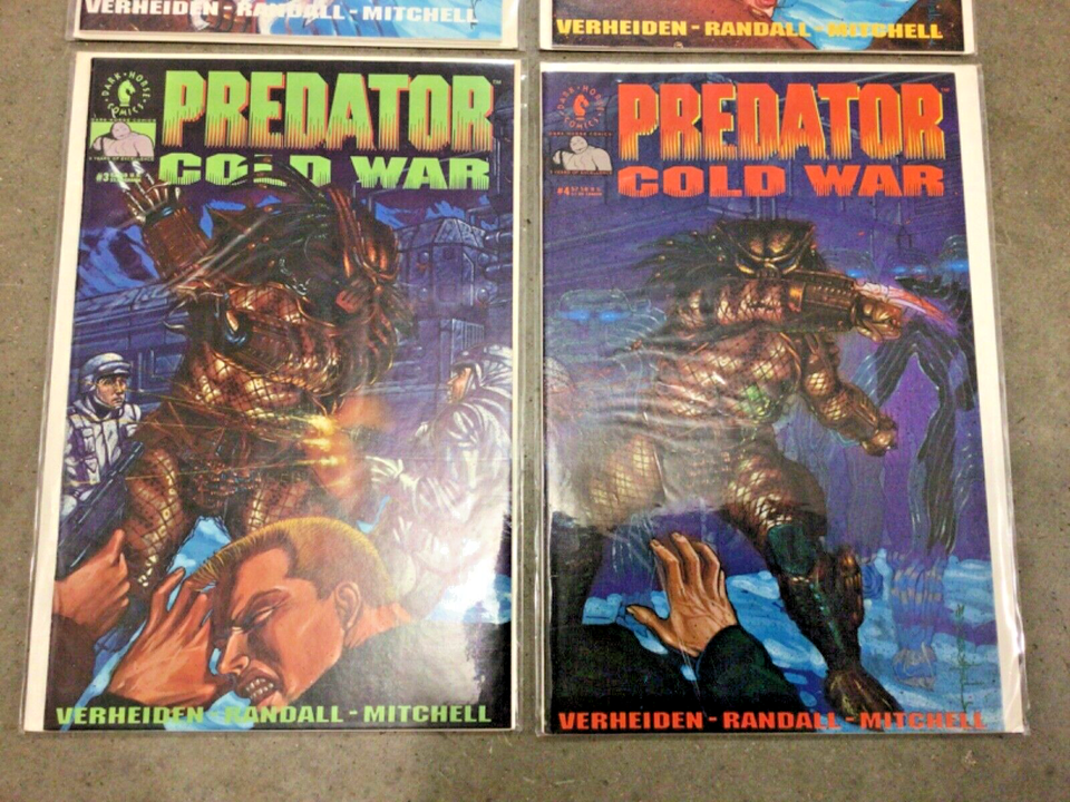 Dark Horse a Predator Cold War Comics complete series 1-4 | eBay