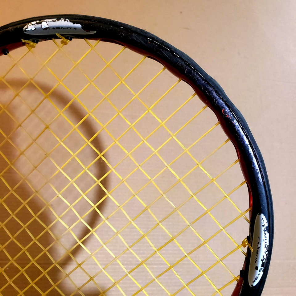 Prince O3 Red MidPlus 105sq.in. #4 Tennis Racket Grip 4 1/4 ~ 4 3/8 GD ...