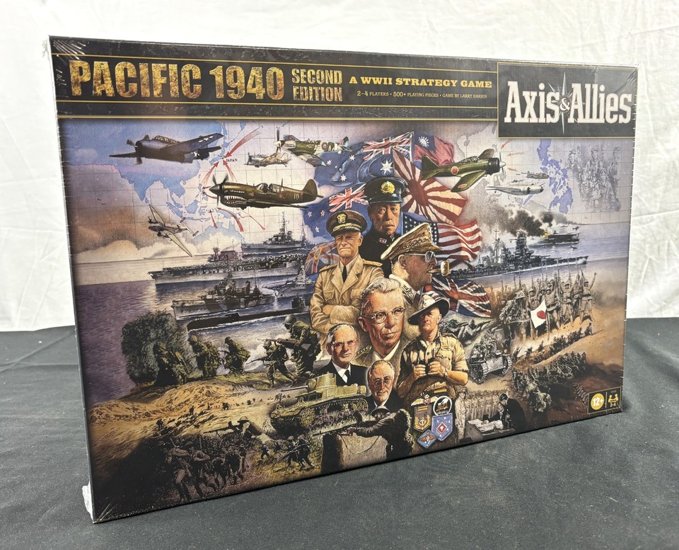Axis & Allies Pacific 1940 2nd Ed. WWII Strategy Board Game NIB | eBay
