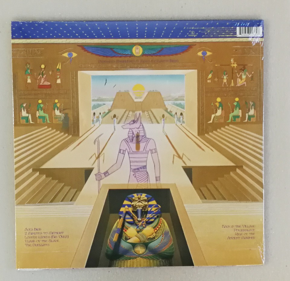 12 " LP Vinyl Iron Maiden Powerslave Latex Audiophile 180g Press - WM292 | eBay