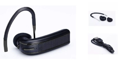 BlueAnt Q3 Voice-Command A2Dp black music headset phone book caller ID Bluetooth | eBay