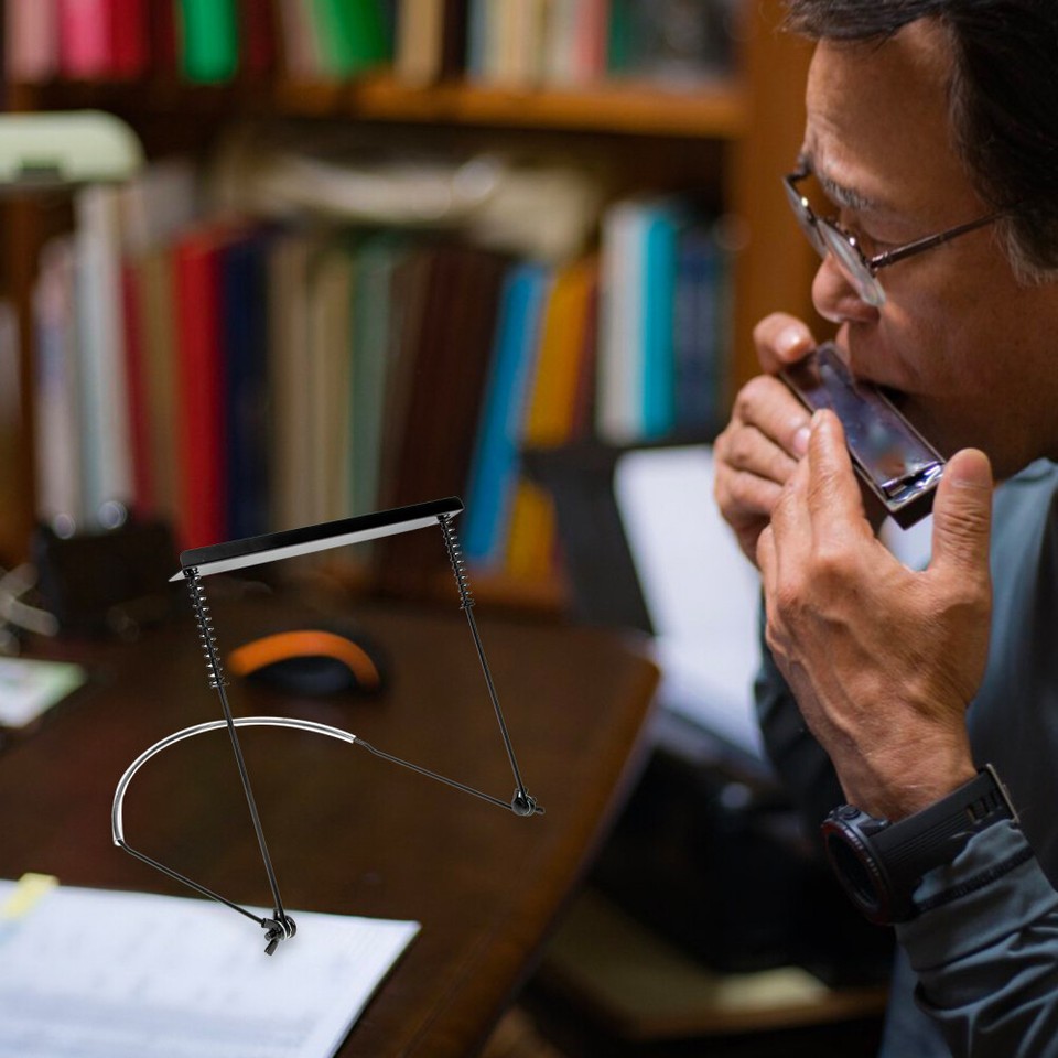 Supporto Per Armonica Il Collo Dell'armonica Bocca Da Appendere | eBay