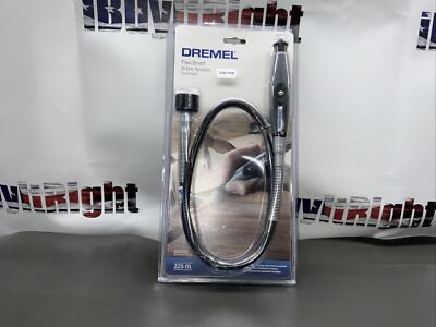 Dremel Flex Shaft Attachment w/ Drive Adapter for Rotary Tools 225-01 ...