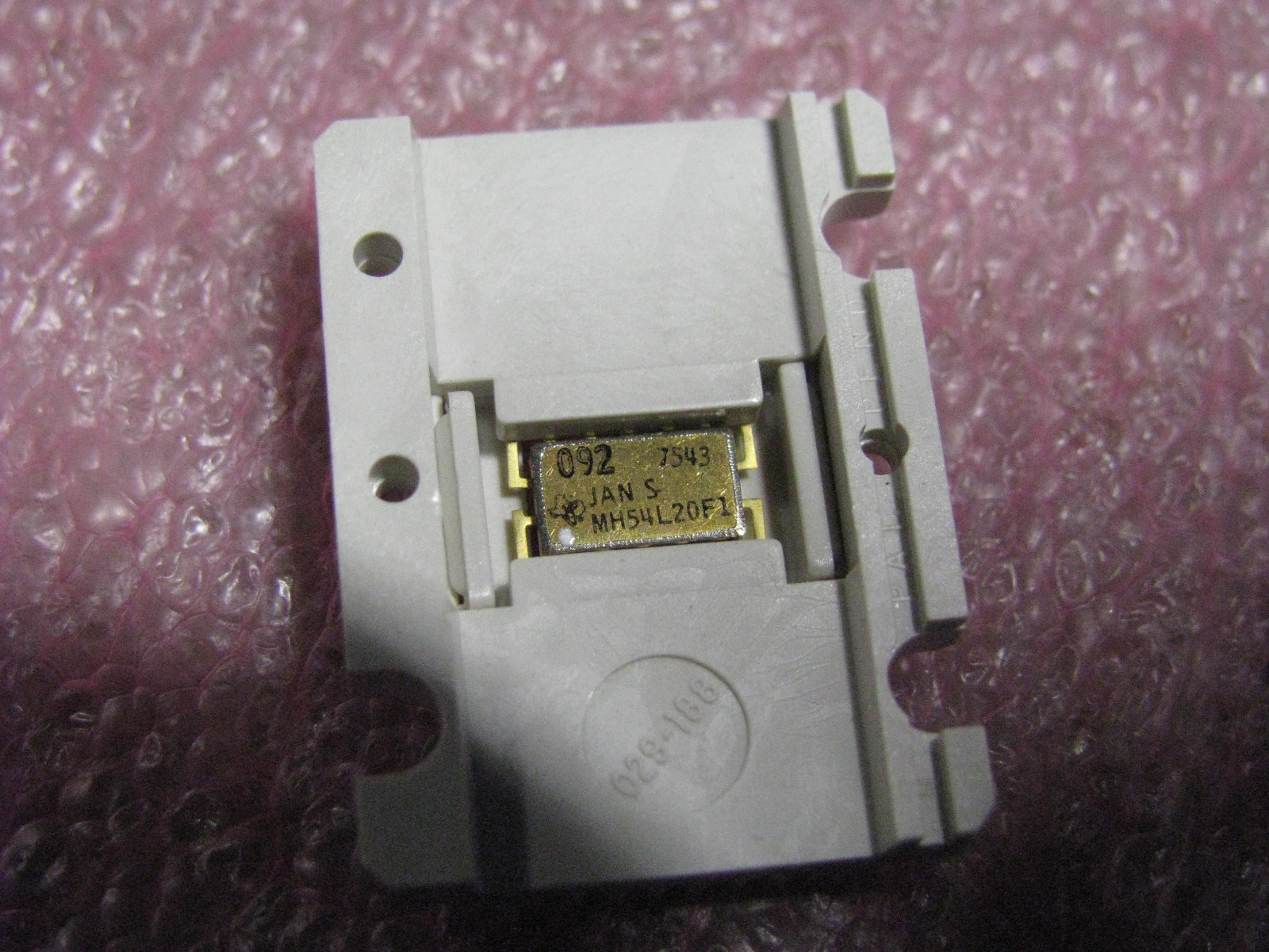TI MICROCIRCUIT # M38510/02002STD 10PIN FLATPACK GOLD | eBay
