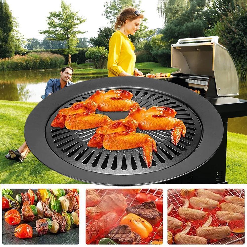 Korean Bbq Grill Pan Korean Smokeless Barbecue Grill Pan Gas Non Stick