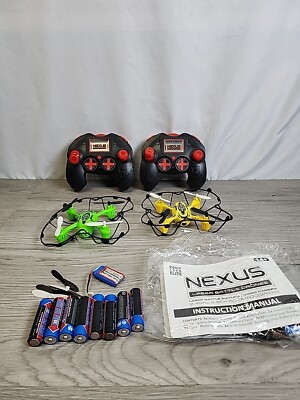 Nexus Laser Battle Drones World Tech Elite Toys 2.4 GHz 4.5CH Vid ...
